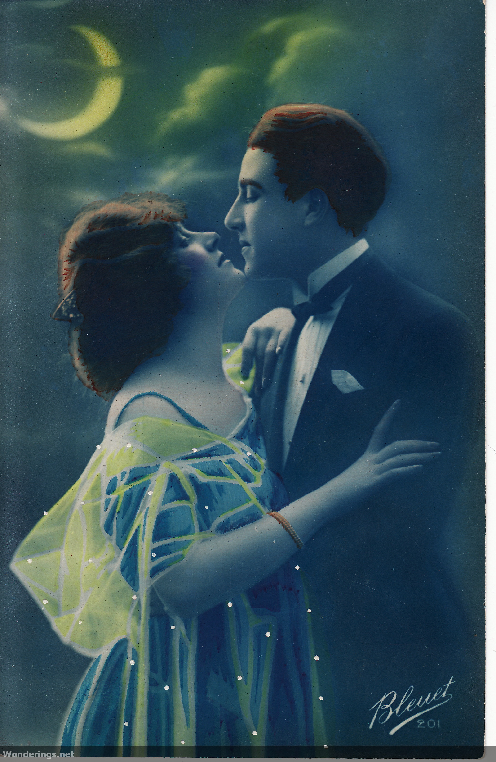 1920s Colorized Romantic Postcards | Wonderings
